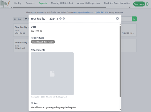 MainPro Customer Portal FAQs – MainPro IPS